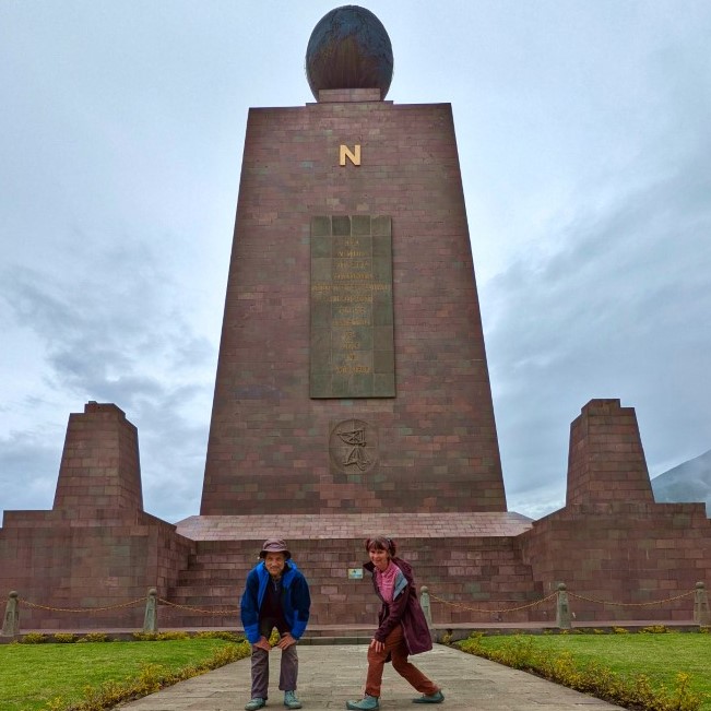 Straddling the Equator at Mitad del Mundo – world travel with a ...